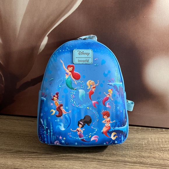 Loungefly | Bags | Loungefly Little Mermaid Ariel Backpack Nwt | Poshmark